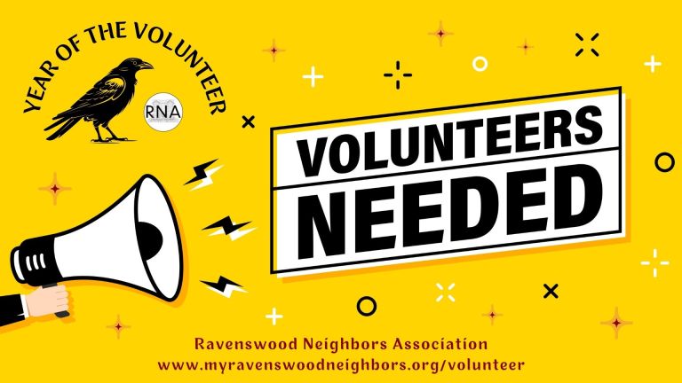 VOLUNTEER – RAVENSWOOD NEIGHBORS ASSOCIATION